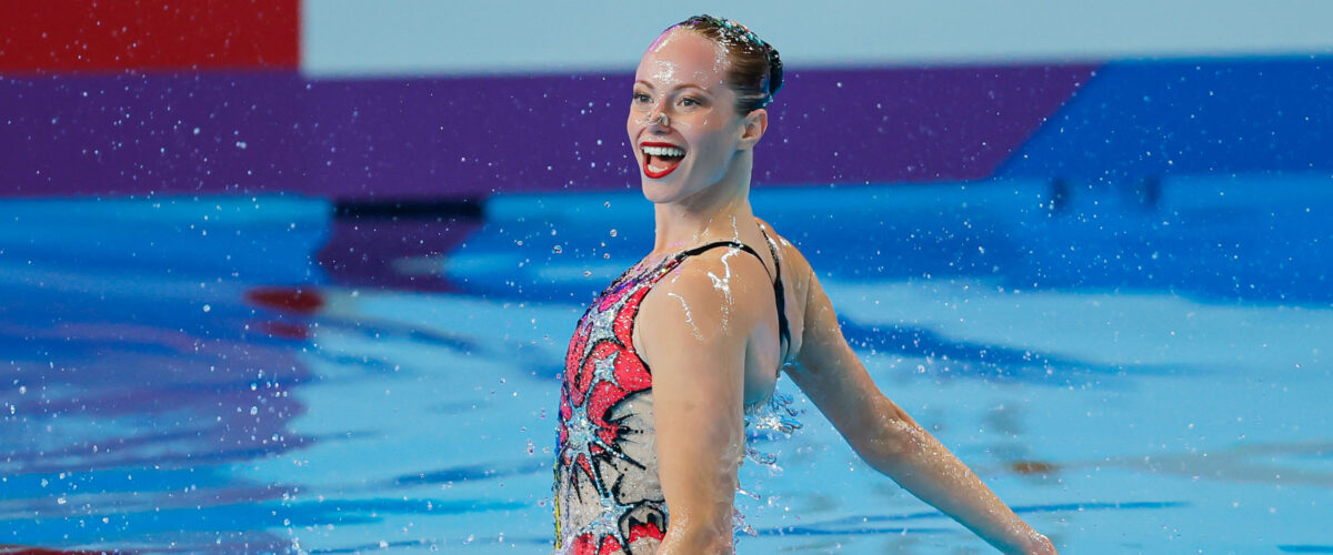 Jacqueline Simoneau wins silver medal in Solo Technical at Doha World ...