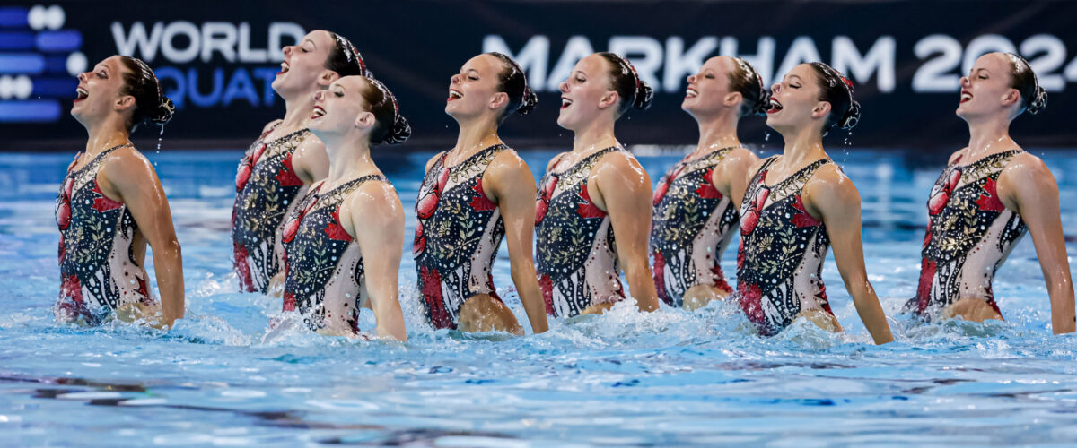 Team Canada Shines at 2024 Markham World Cup - Canada Artistic Swimming
